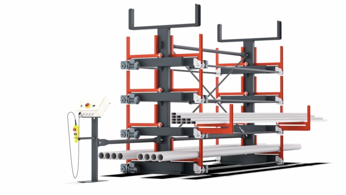Bartels Storage Systems for lengthy goods, sheets and heavy loads
