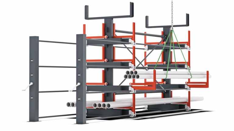 Bartels Storage Systems for lengthy goods, sheets and heavy loads