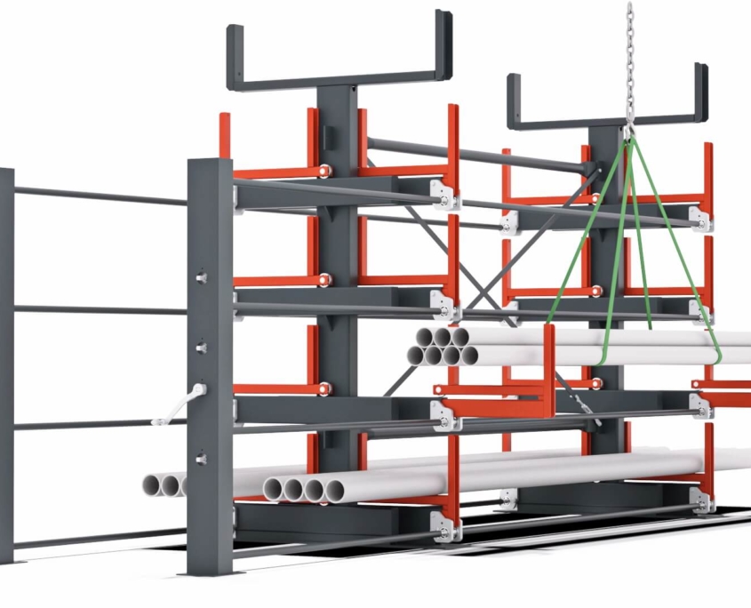 Bartels Storage Systems for lengthy goods, sheets and heavy loads