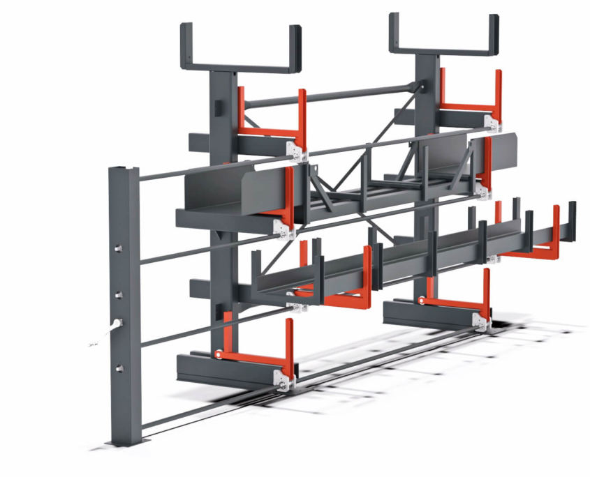 Bartels Storage Systems for lengthy goods, sheets and heavy loads