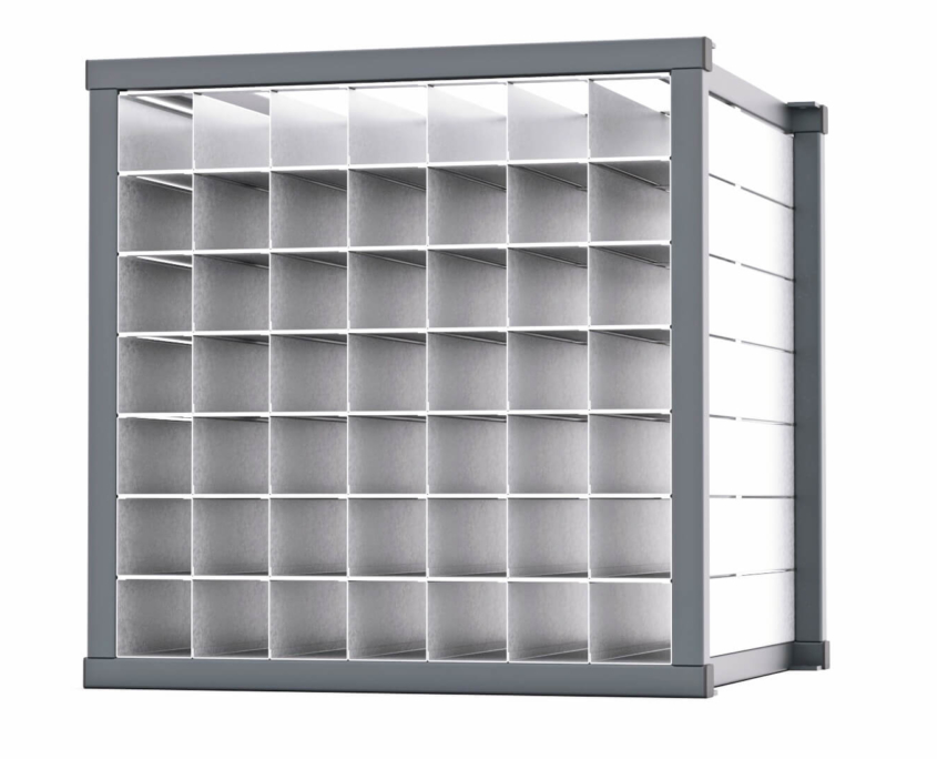 Honeycomb Rack Starr, storage of remnants and long goods.