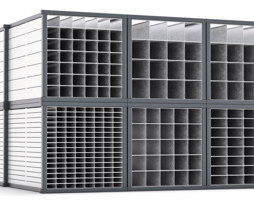 Honeycomb Rack Starr, storage of remnants and long goods.