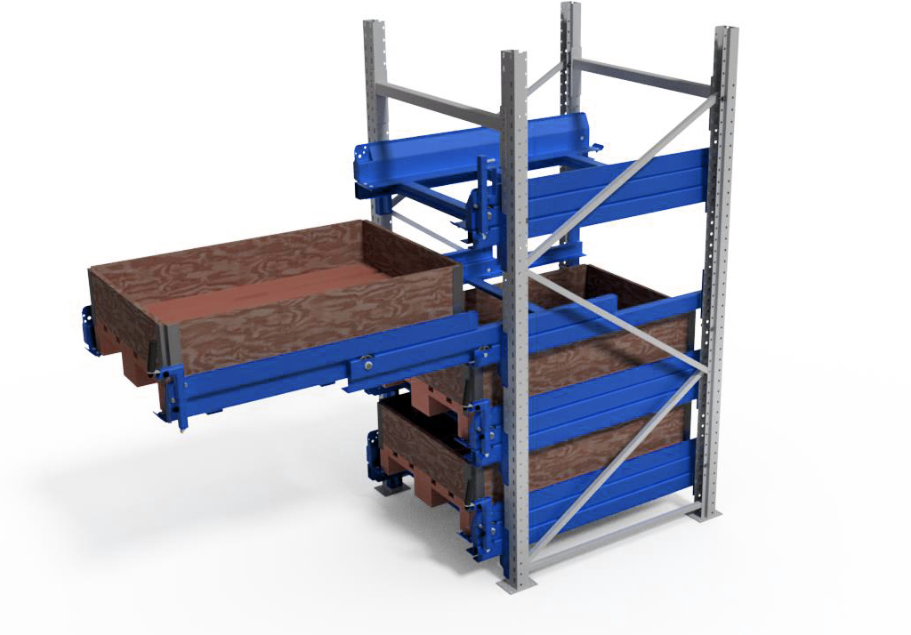 Bartels Pallet Racking Drawers. From pallet rack to drawer rack