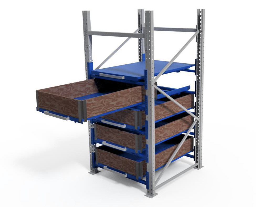 Pallet Racking Drawers, flexibility thanks to the shelf drawer